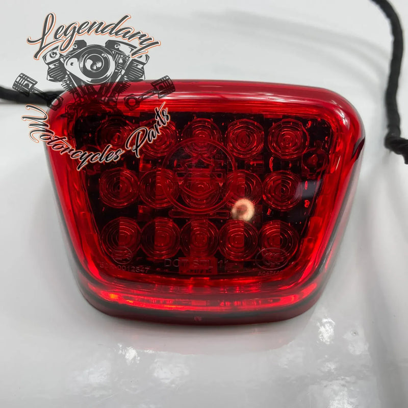 Rear light assembly with license plate illumination OEM 67801273 ...