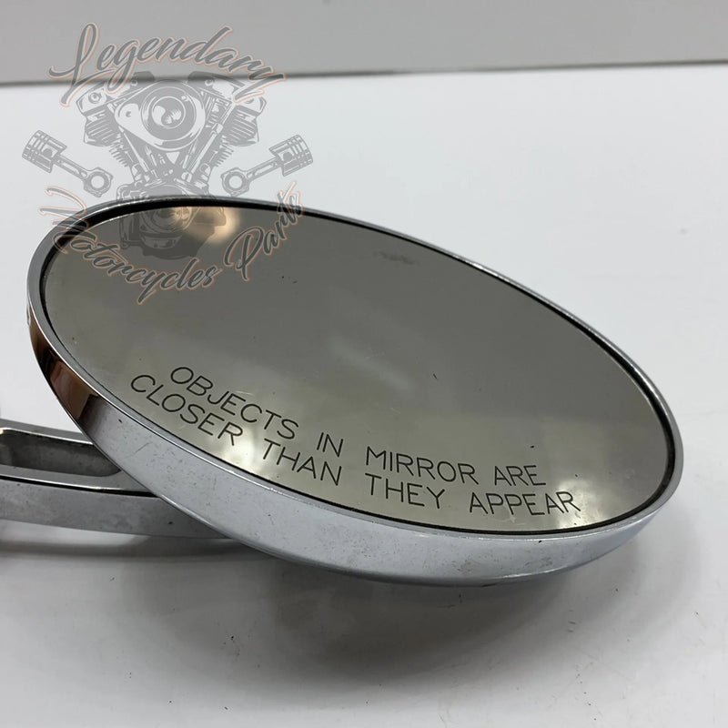 Left Billet Style Mirror TC88 OEM 91514-99 – Legendary Parts