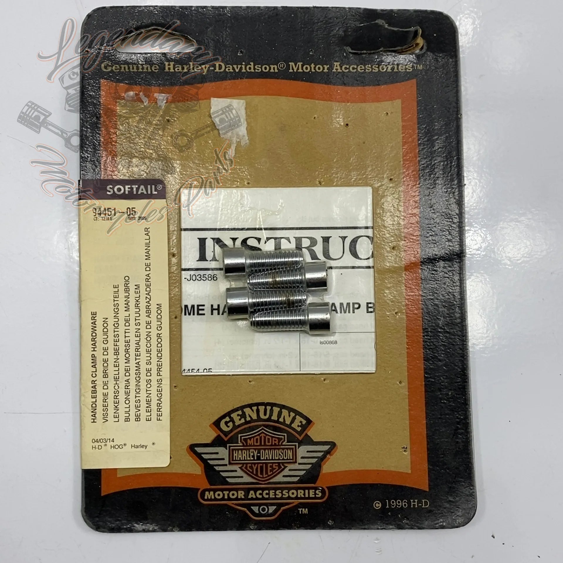 Vis de pontet de guidon OEM 94451-05 – Legendary Parts