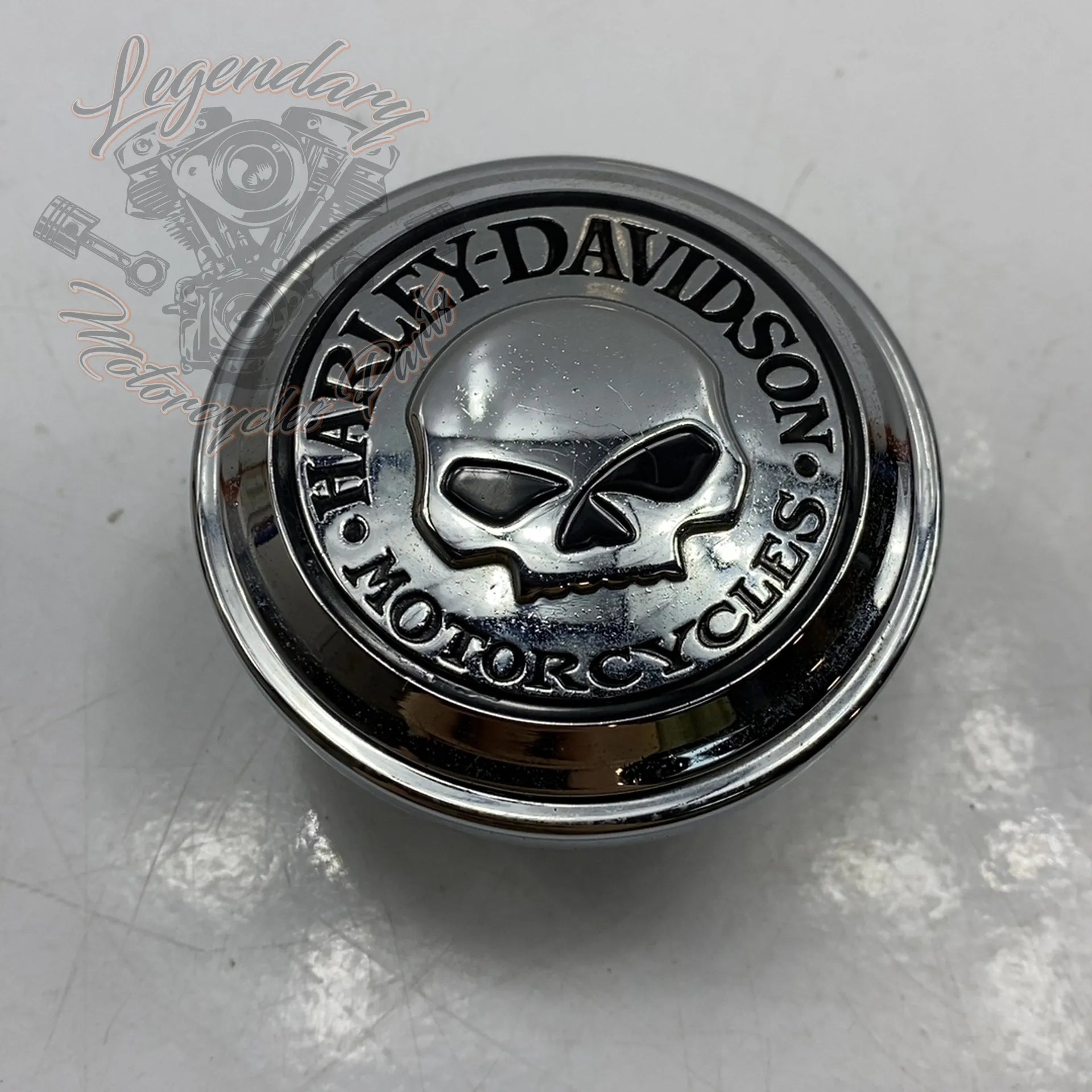 Willie G Skull Fuel Cap OEM 99670-04 – Legendary Parts