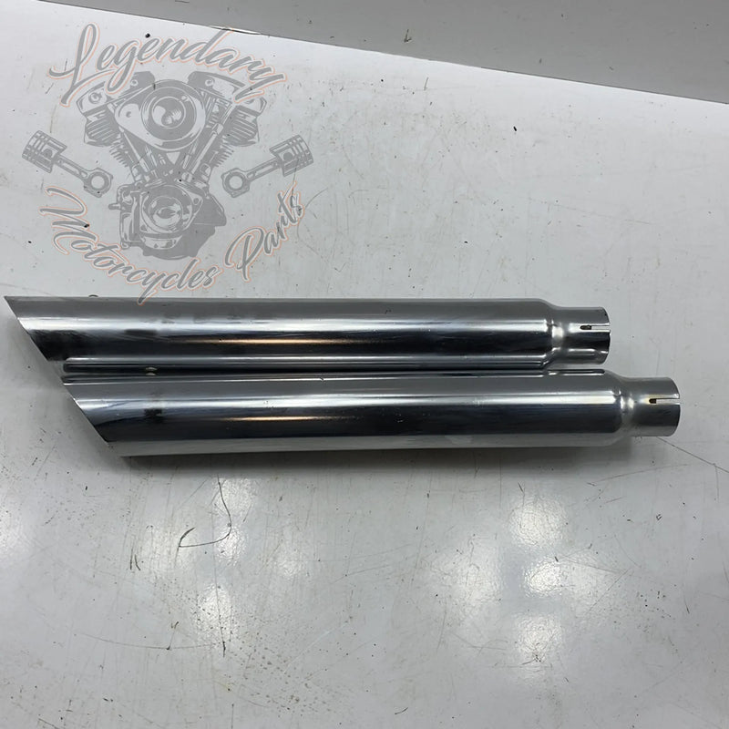 Twin Slash 3" Mufflers Réf. D740RC – Legendary Parts